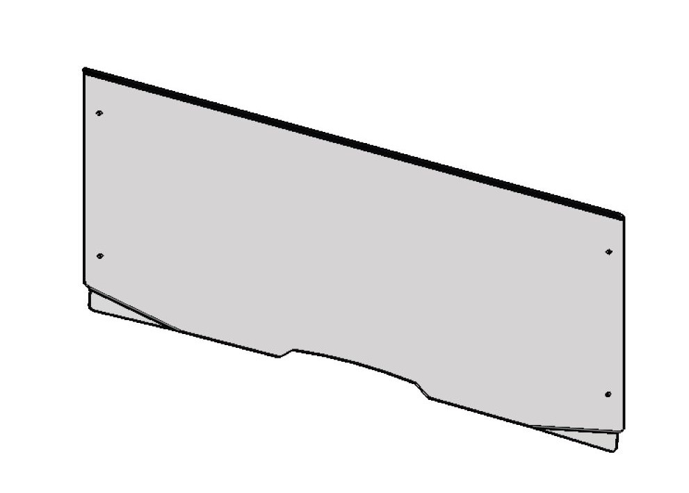 Polycarbonate Front Windshield - Yamaha Wolverine X2/X4